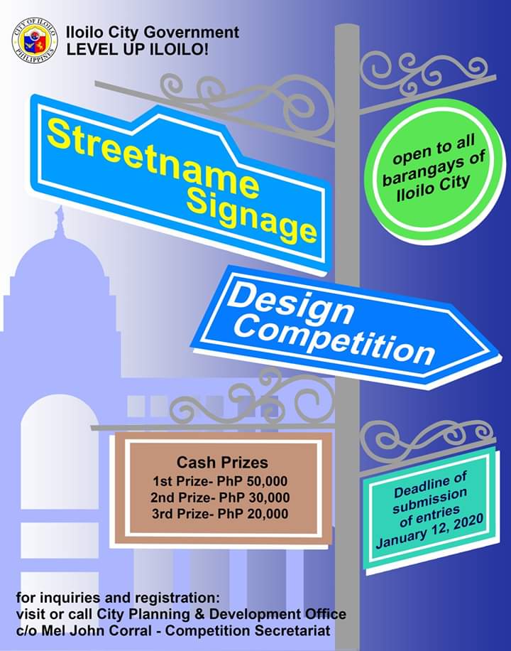 [Call 4 Pax] Iloilo City Street Name Signages Design Competition ...