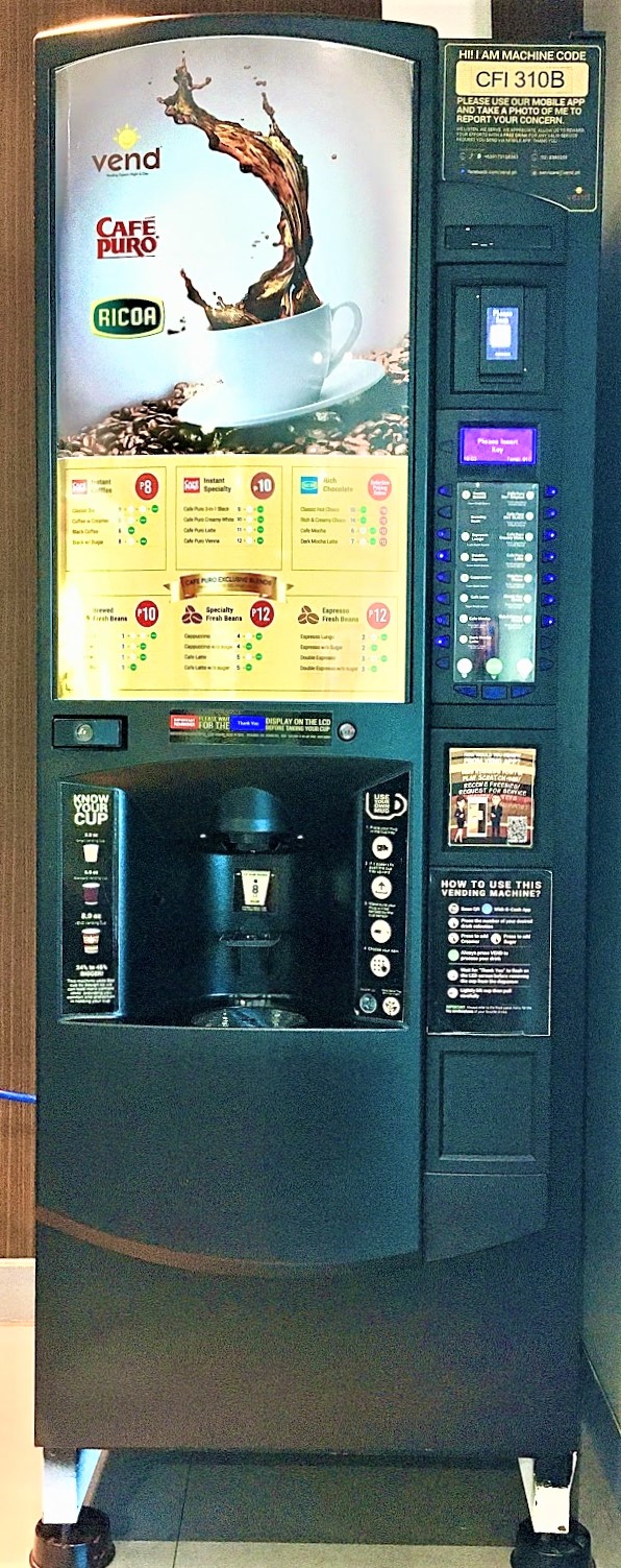 Globe introduced 1st QR code vending machines » People's Domain